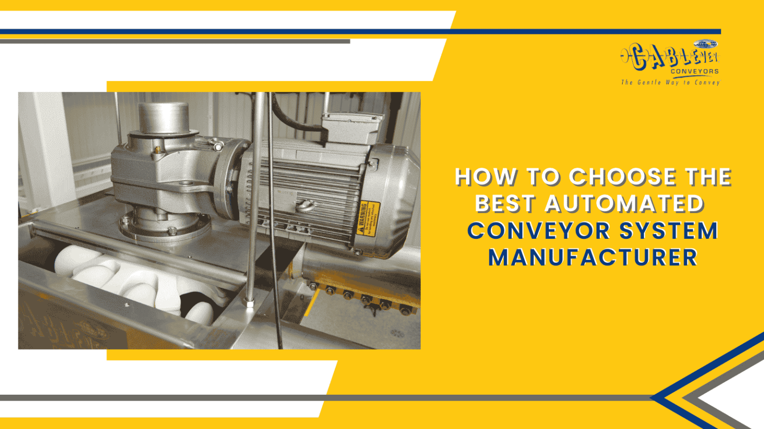 How To Pick The Best Manufacturer Of Automated Conveyor Systems